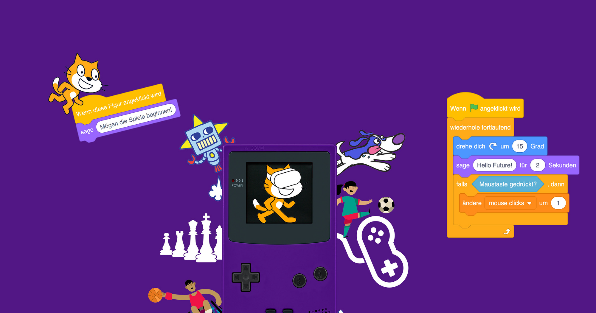 Scratch-Challenge: Spielen in der Zukunft - PH Schwyz