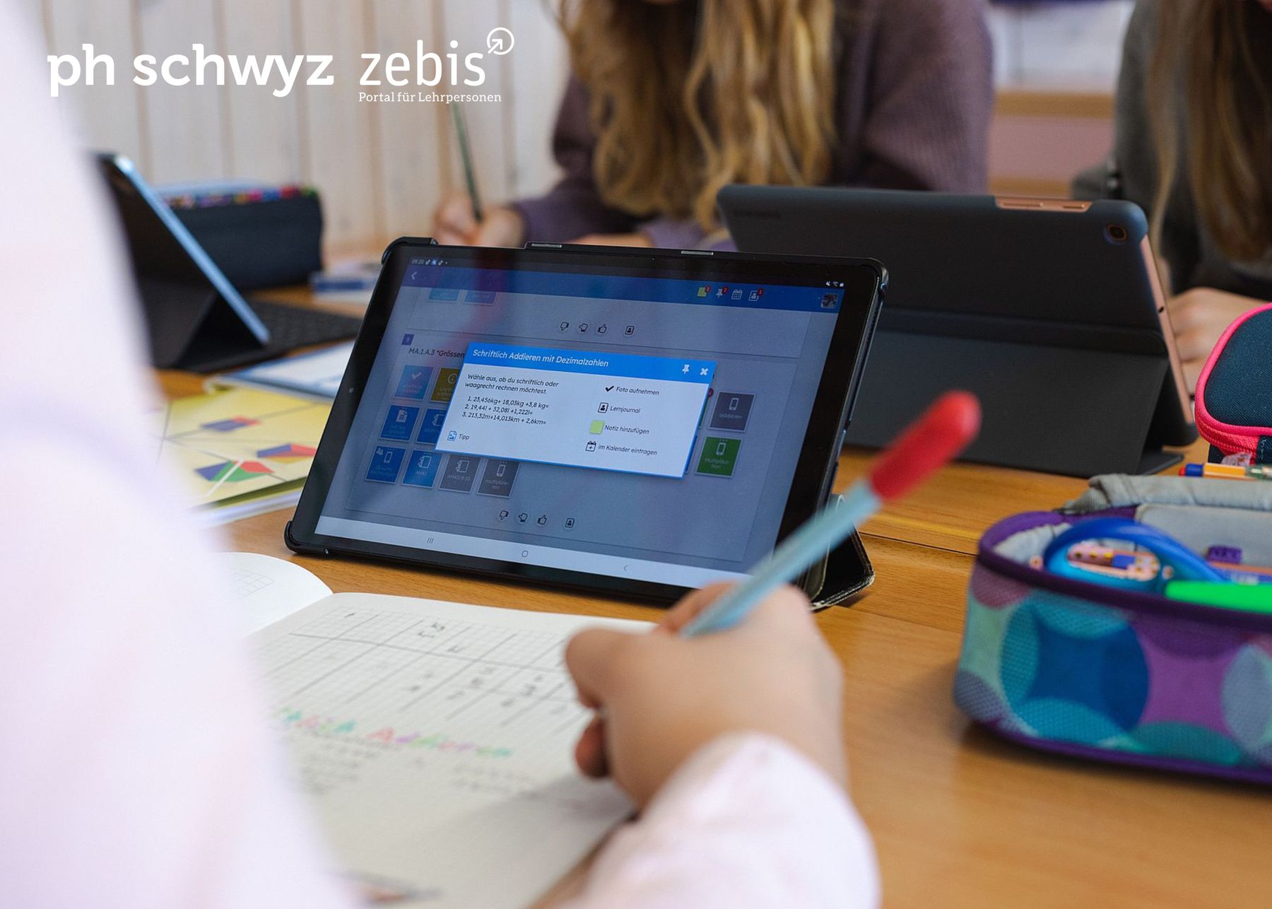 Kooperation von zebis und LearningView: neue Schnittstelle - PH Schwyz